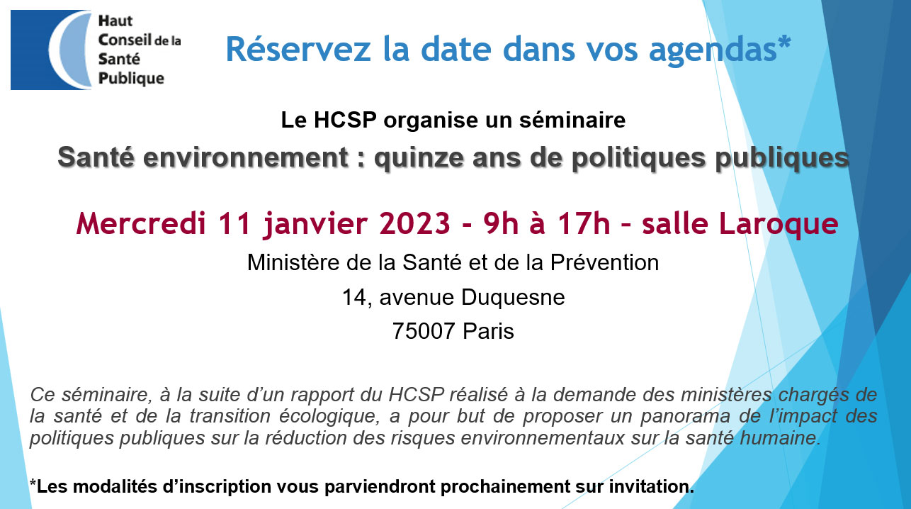 Santé environnement quinze ans de politiques publiques - CNPEDN